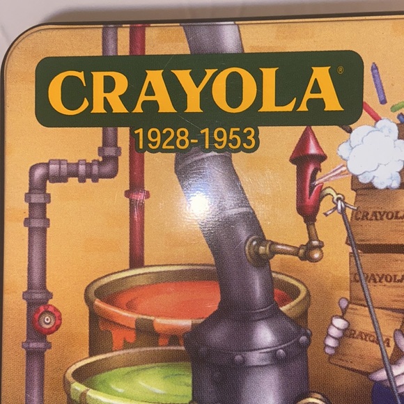 Crayola | Accents | Crayola 0 Year Commemorative Metal Tin From 2003 ...